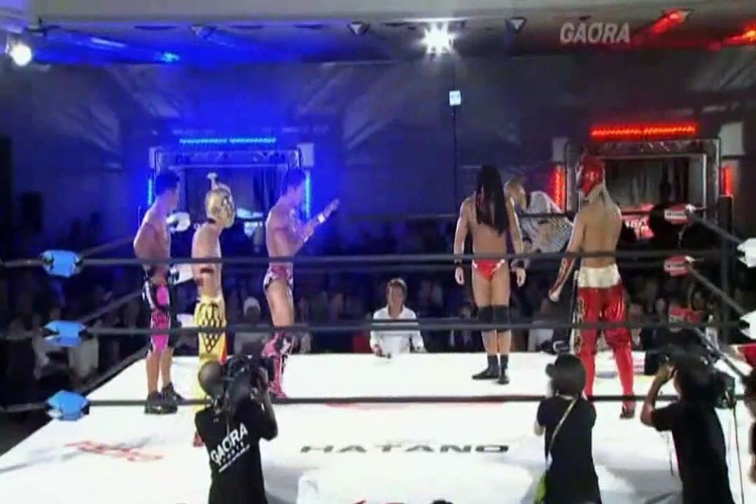 14th October 2012 World-1 International (Masato Yoshino,Naruki Doi,Shachihoko BOY) vs -akatsuki ...