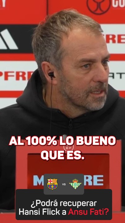 Flick: "Ansu Fati no ha podido mostrarnos su 100%" - Vídeo Dailymotion