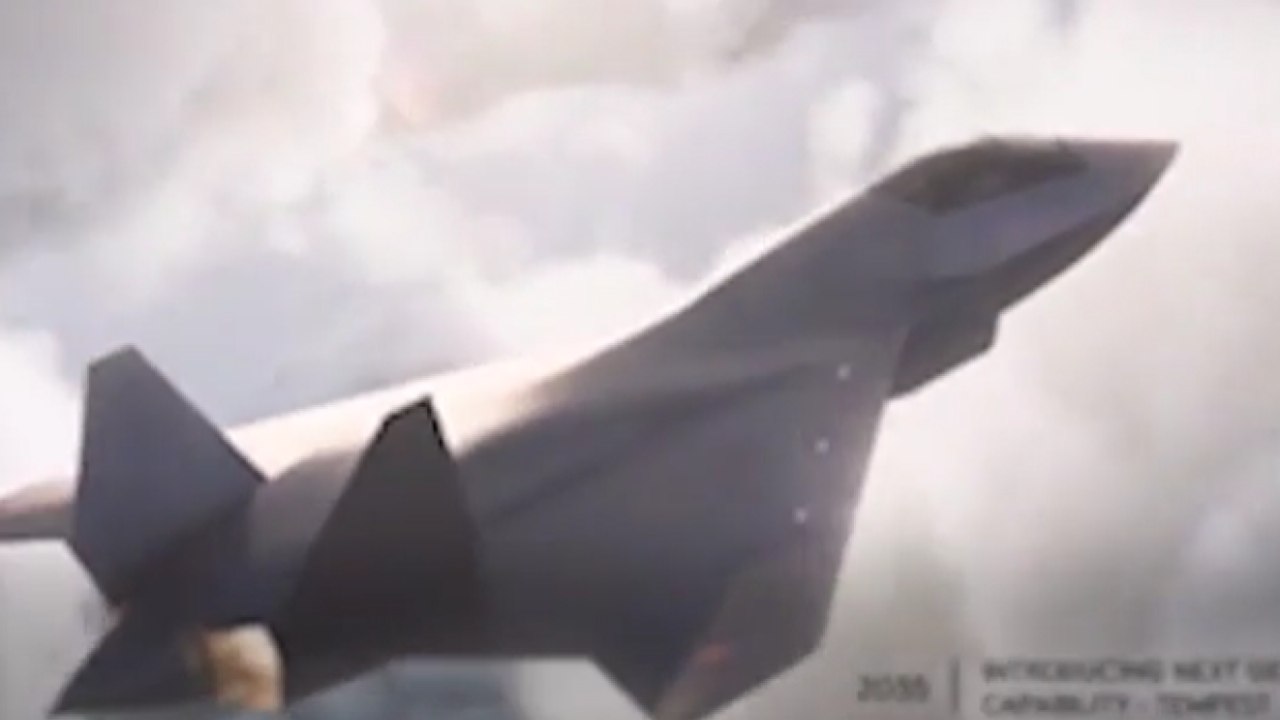 Regno Unito: le prime immagini del Tempest, jet da combattimento di ...