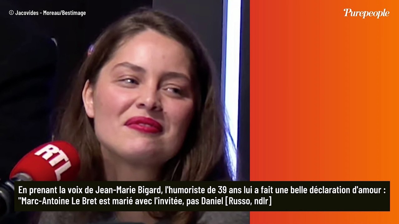 “Il dort sur le canapé” : Marc-Antoine Le Bret fait craquer sa femme ...