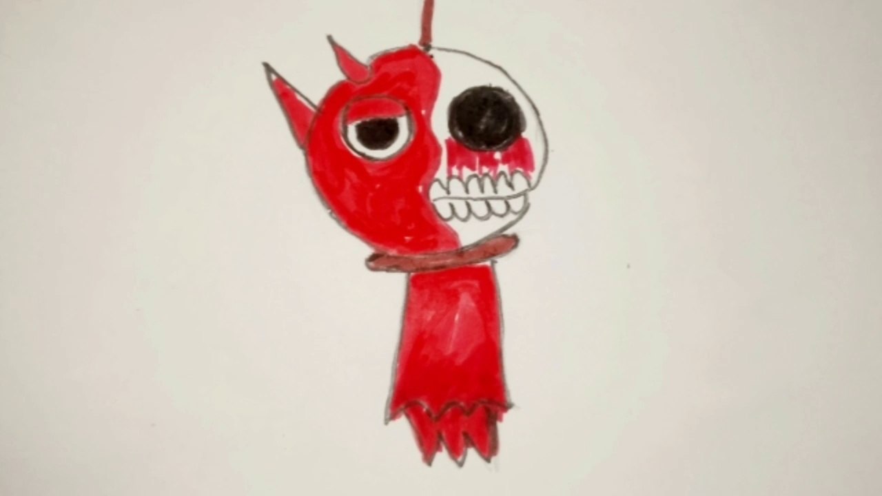 How to draw Horror Raddy incredible Sprunki - video Dailymotion