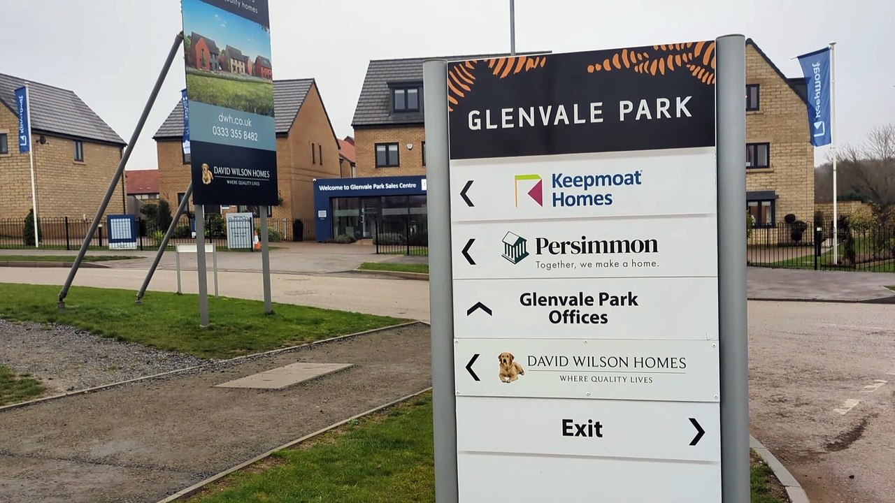 Glenvale Park: The Wellingborough housing development as it looks in ...