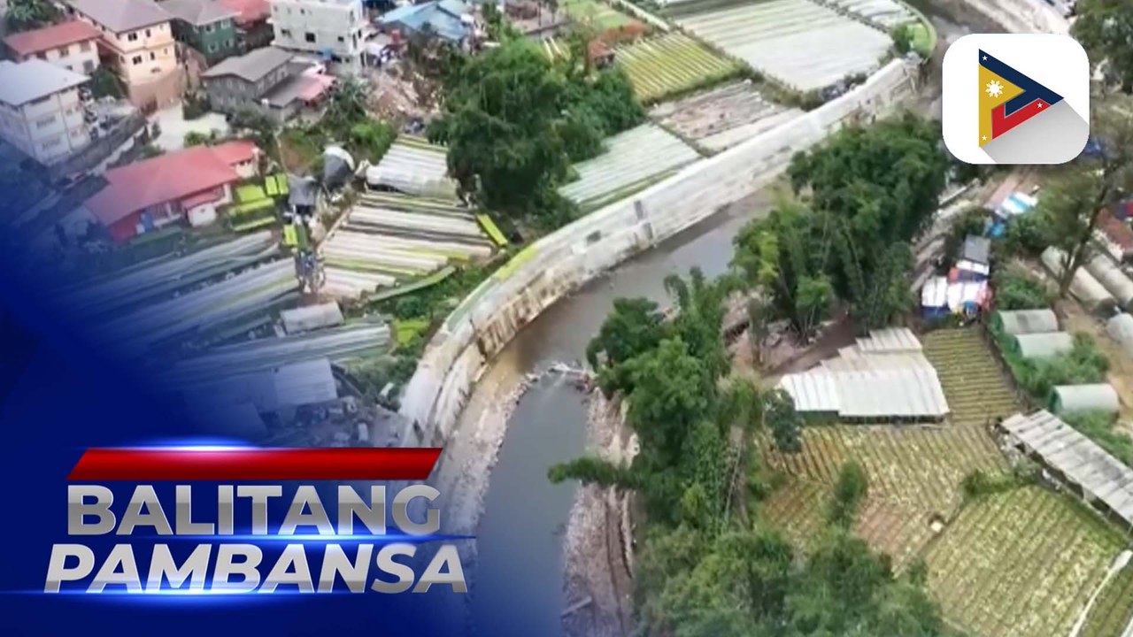 DPWH, nakumpleto na ang flood mitigation structure sa Bauang River sa ...