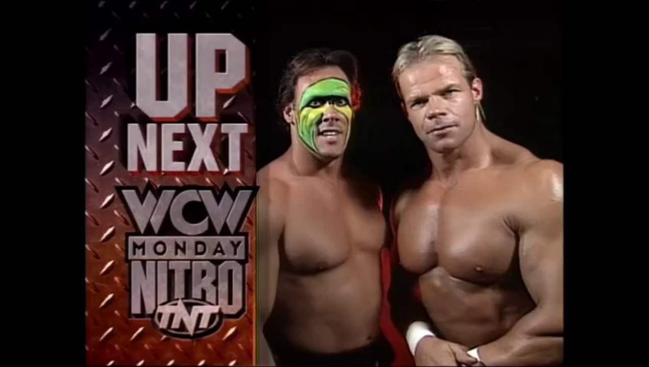 WCW Monday Nitro 06.24.1996 - Scott Steiner & Rick Steiner vs Booker T & Stevie Ray vs Lex Luger ...