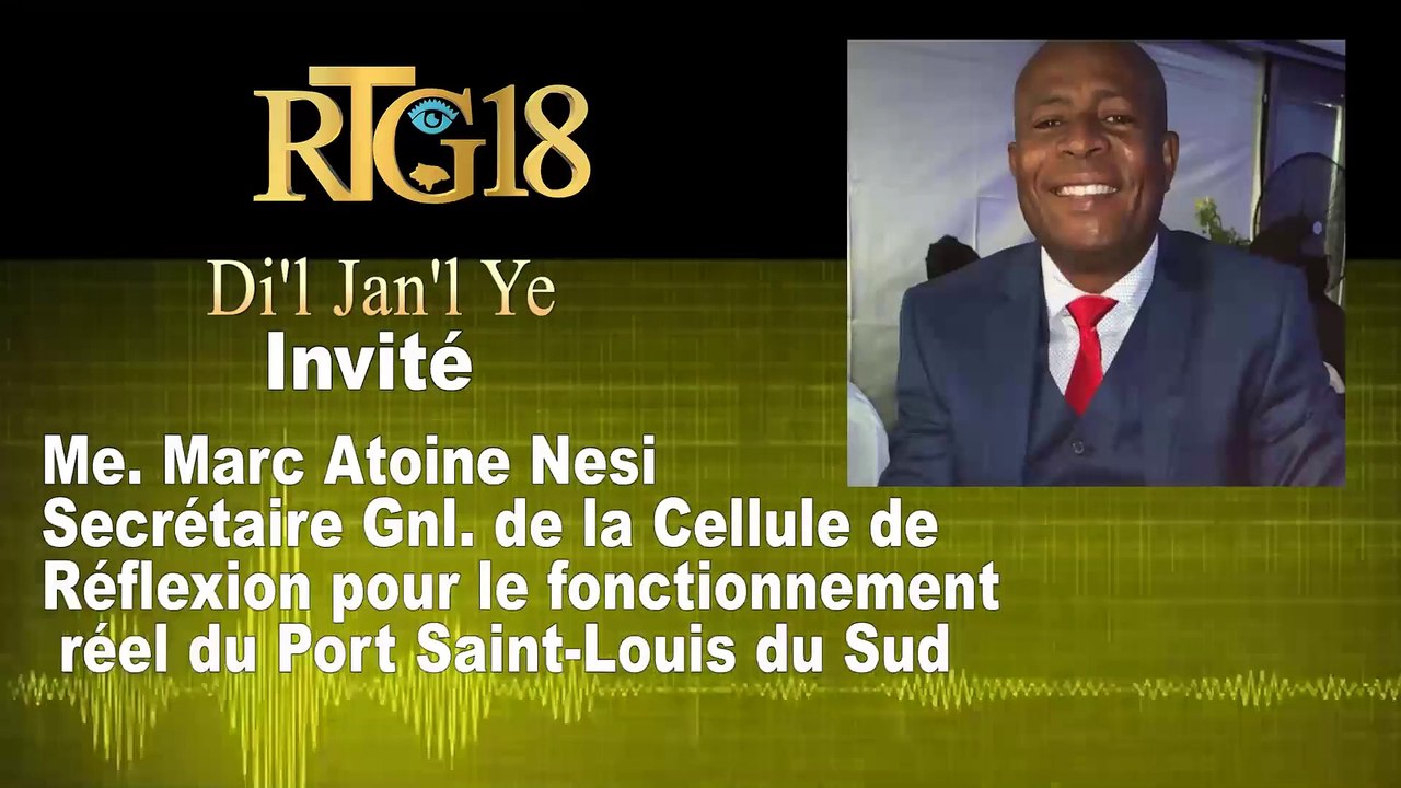 Marc A. Nesi salye desizyon CPT a pou louvri port St-Louis du Sud ...