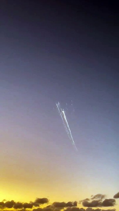 SpaceX Starship Ship 33 broke up over Turks and Caicos - video Dailymotion