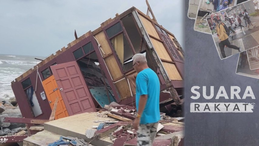 Suara Rakyat: Keindahan Pantai Batu Rakit 'diragut', hakisan makin ...