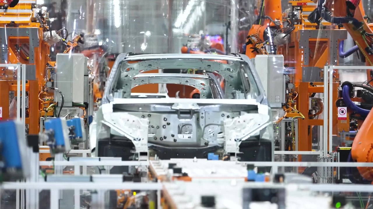 Audi FAW NEV Co. Factory Changchun – Body shop - video Dailymotion
