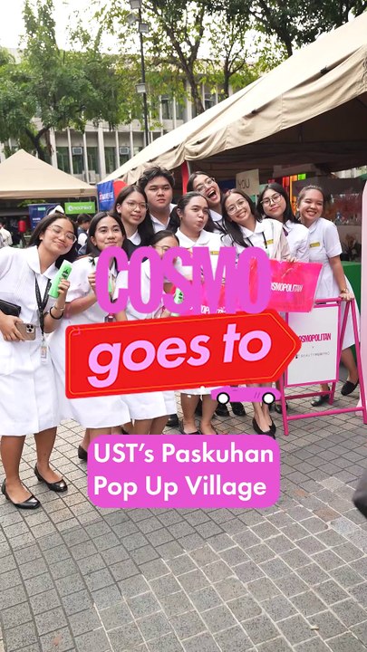 Cosmo Goes To UST Paskuhan Pop Up Village - video Dailymotion
