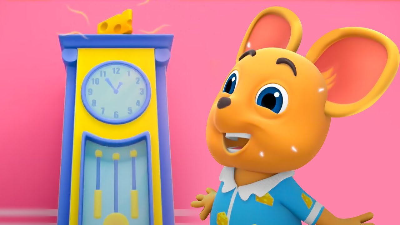 Hickory Dickory Dock - Time Song + More Nursery Rhymes for Kids - video ...