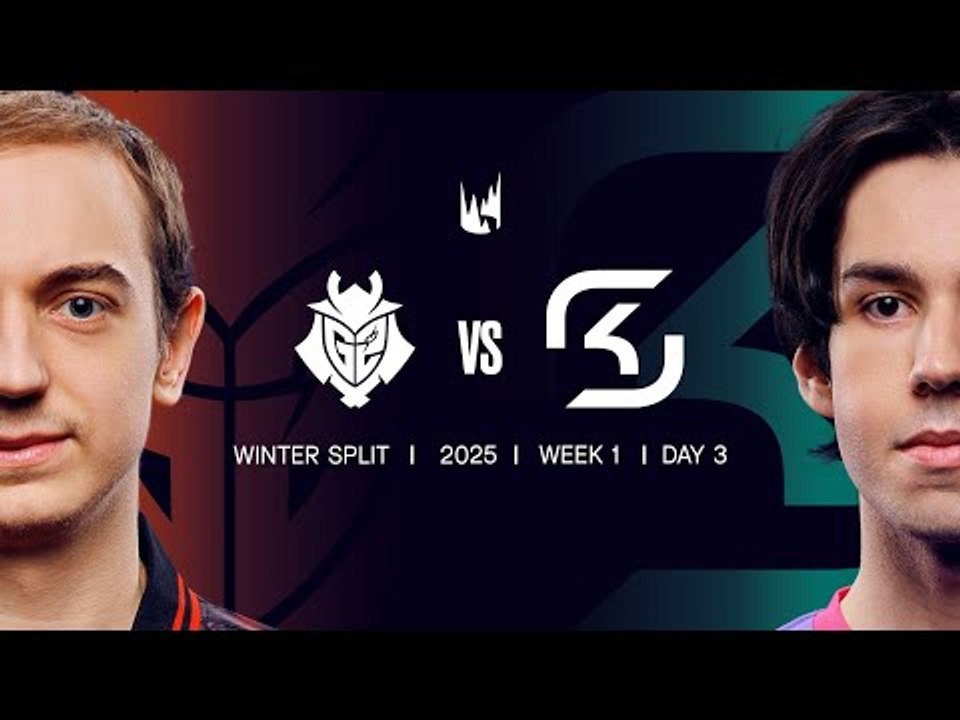 G2 v SK | 2025 LEC Winter | Week 1 Day 3 | G2 Esports vs. SK Gaming - Vídeo Dailymotion
