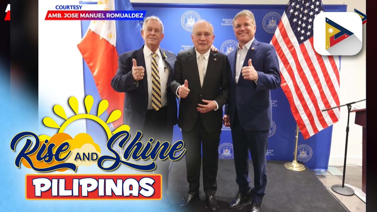 PH Ambassador to the U.S. Jose Manuel Romualdez at ilang Pilipinong ...