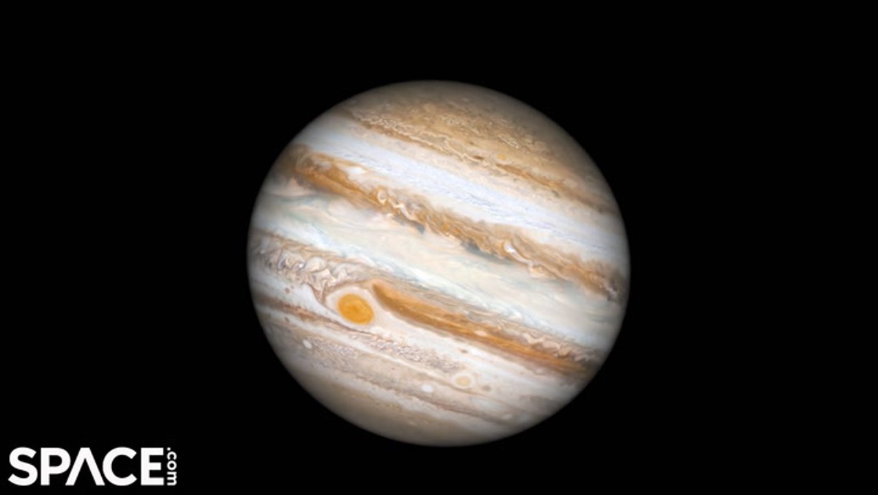 Watch How: Jupiter Spins In Animated Hubble Space Telescope ...