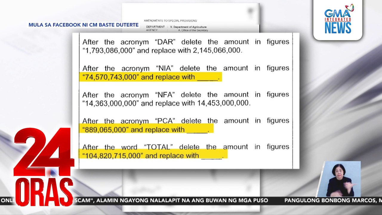 SP Escudero, wala umanong nakikitang mali sa proseso ng pagpasa sa 2025 national budget | 24 ...