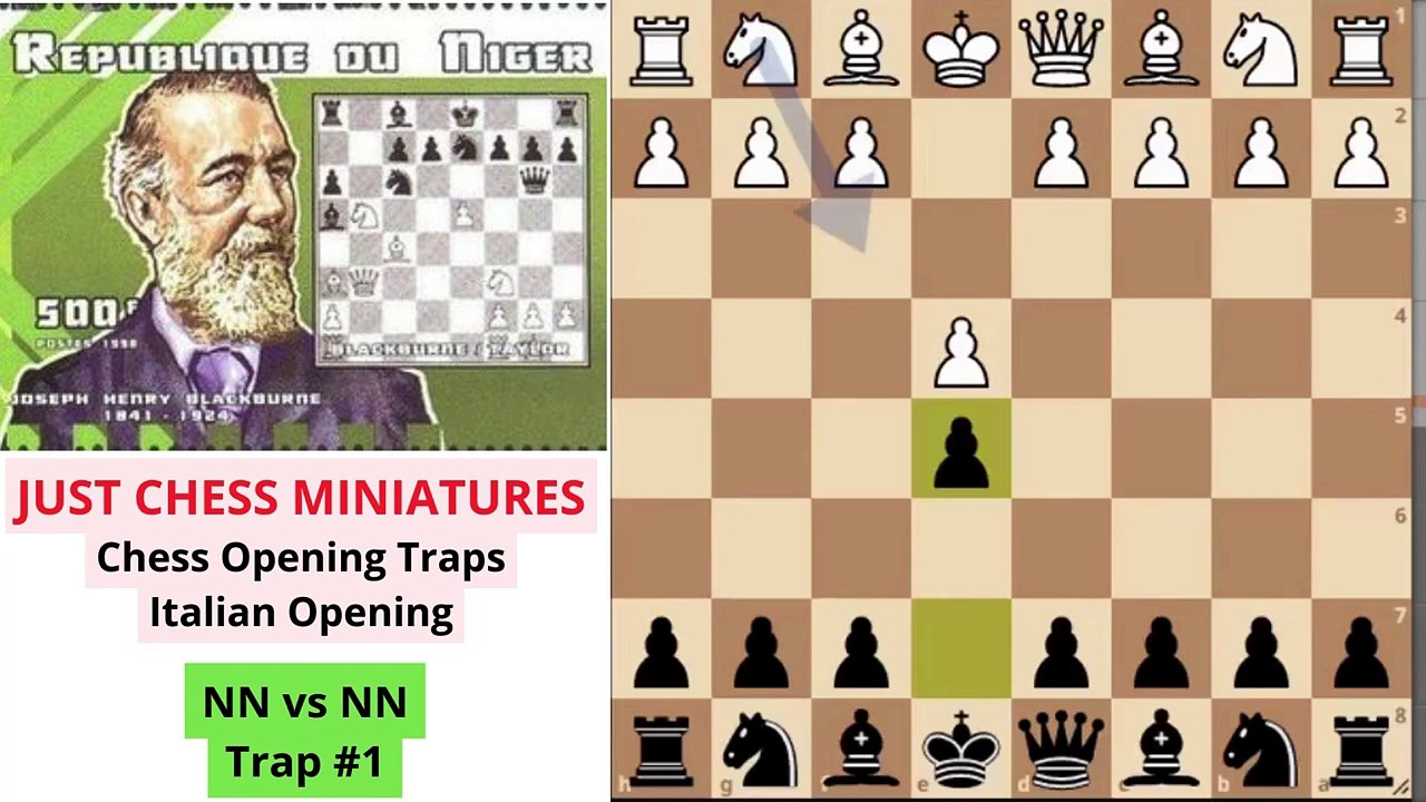 Chess Opening Traps. Italian Opening - video Dailymotion