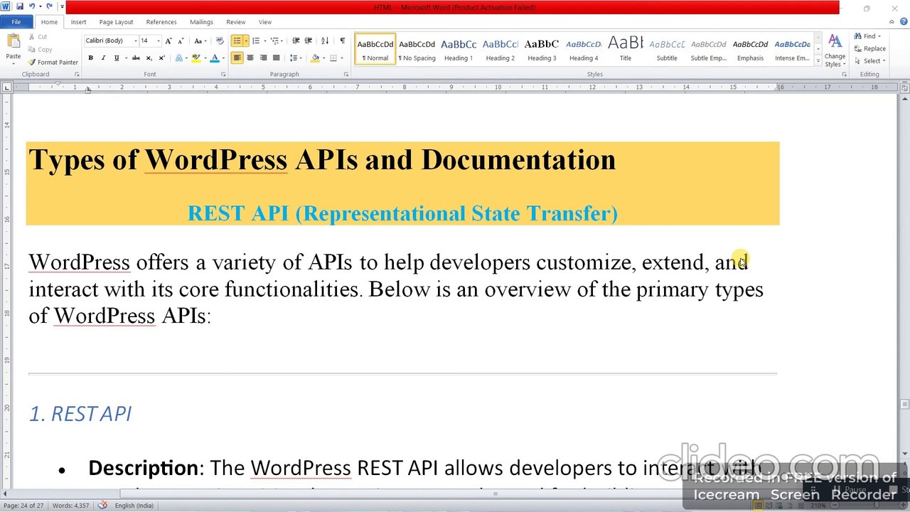 Types of WordPress APIs with Documentation | Complete Guide for Developers - video Dailymotion