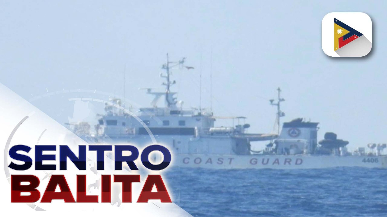 BRP Suluan ng PCG, nakabantay sa barko ng China malapit sa Zambales ...