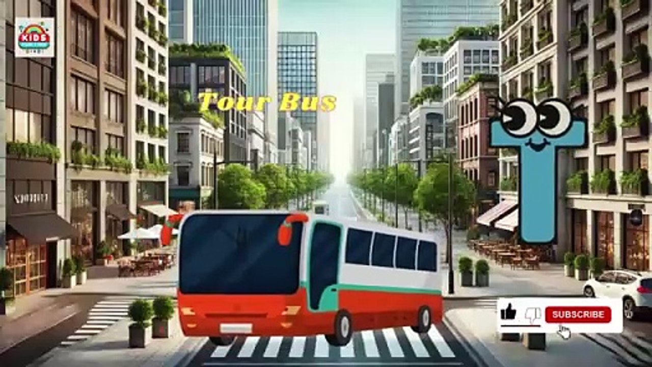 Learn Vehicles with the ABC Song! Fun Phonics for Kids and Toddlers 🎵🚗 ...