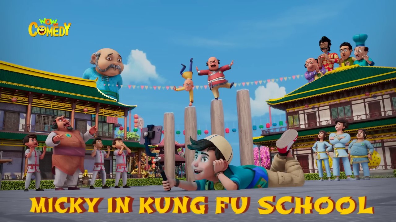 Micky in Kung Fu School | Episode 04 | Motu Patlu Ki Comedy 2025 | Season 15 | Kids Comedy ...