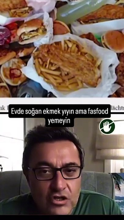 'Soğan ekmek yiyin, fast food yemeyin' - Dailymotion Video