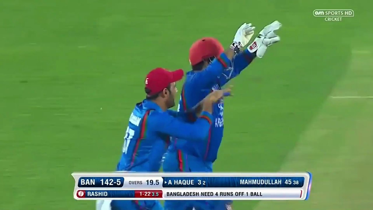 Naagin Dance 🐍 Thriller! | Afghanistan vs Bangladesh | NT 2018 Highlights - video Dailymotion