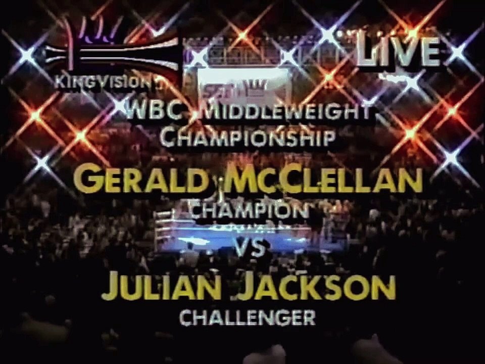 Gerald McClellan vs Julian Jackson II - Showtime PPV 5-7-94 - video ...