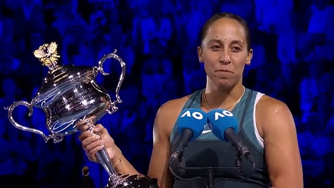 Madison Keys On-Court Interview | Australian Open 2025 Final - video ...
