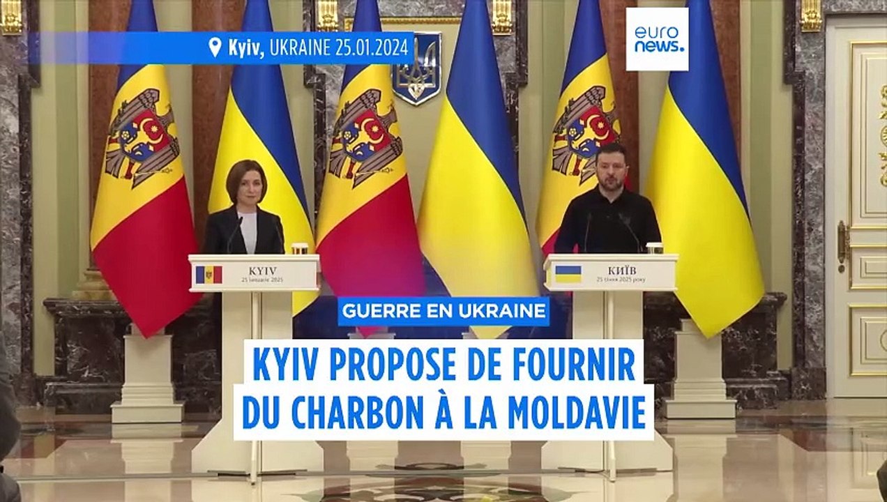 Kyiv est prête à fournir du charbon à la Moldavie alors que l'accord de transit du gaz avec la ...