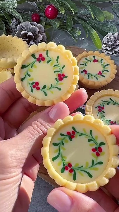 Flower tarts 😊 - video Dailymotion