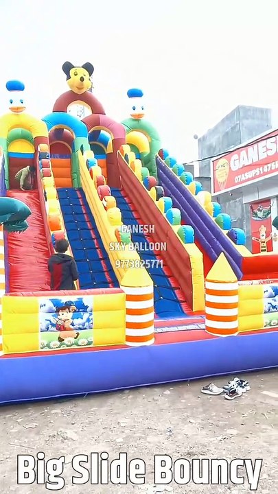 Big Slide Bouncy Inflatable - video Dailymotion
