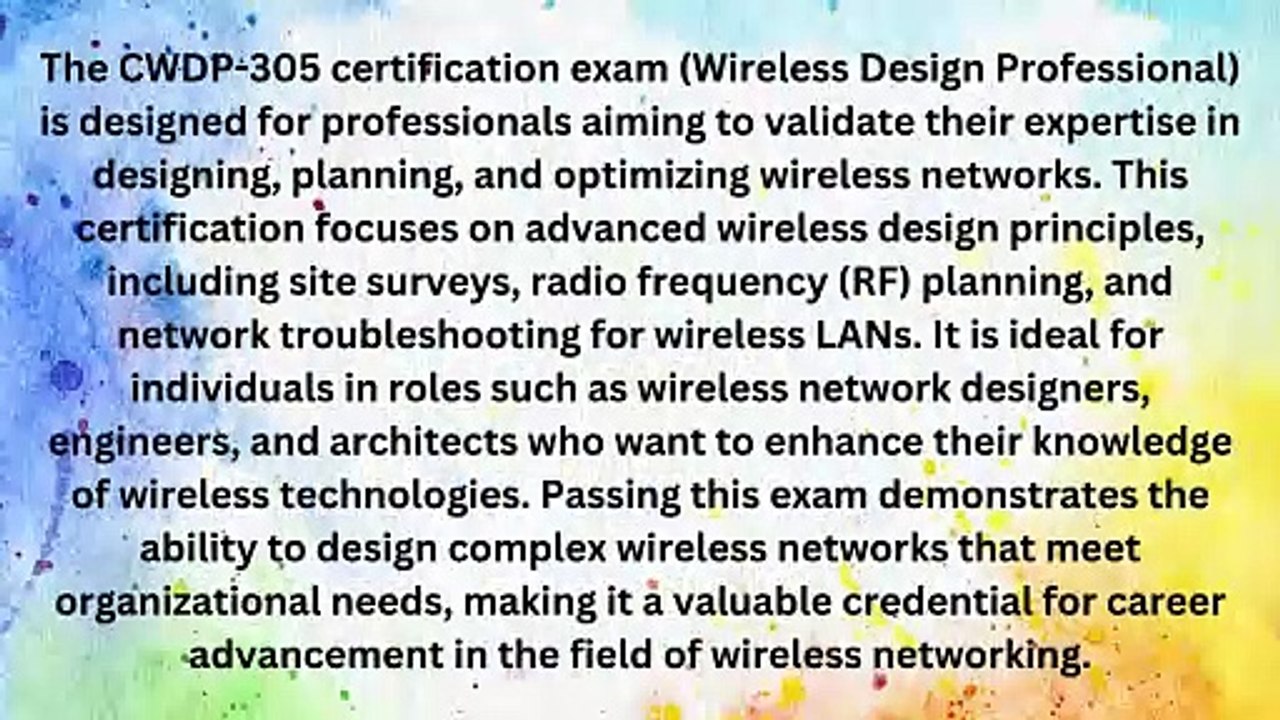 Crack the CWDP-305 Certification Exam: Your Ultimate Study Guide ...