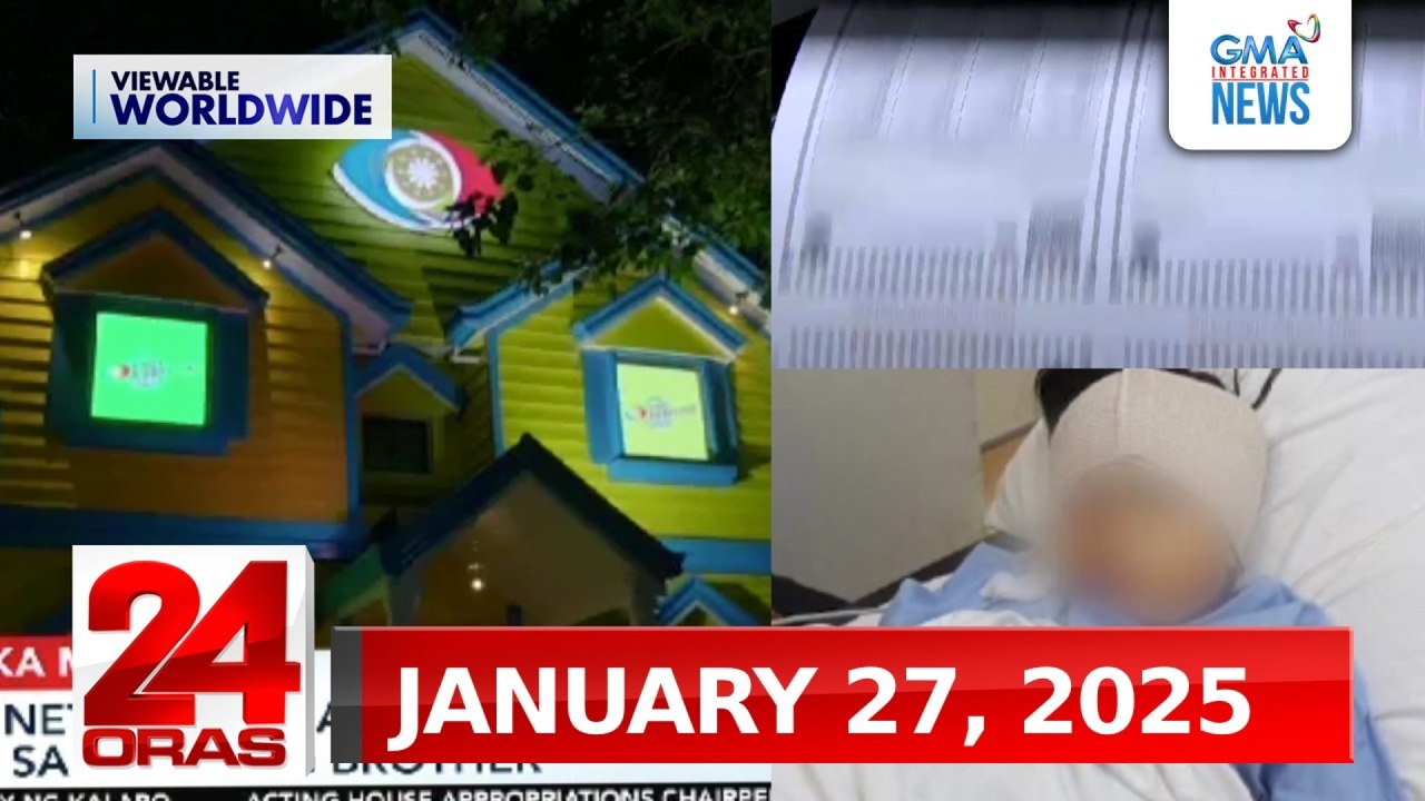 24 Oras Express: January 27, 2025 [HD] - video Dailymotion