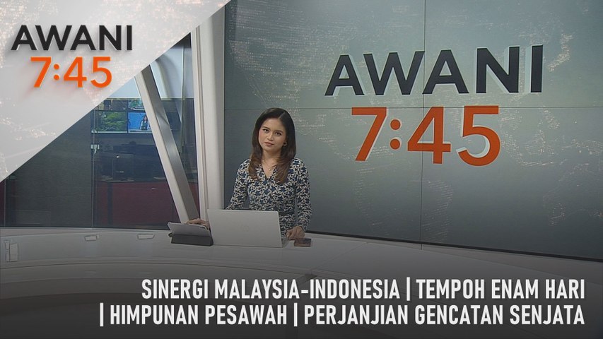 AWANI 7:45 [27/1/2025] – Sinergi Malaysia-Indonesia | Tempoh Enam Hari ...
