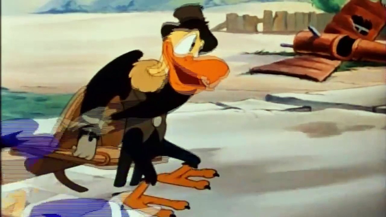 Donald Duck Cartoons 40 - Flying Jalopy (1943) | Broken plane and ...