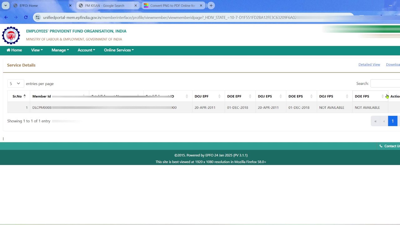 PF Correction Error 😨Please Upload a Non Empty File | Online PF ...