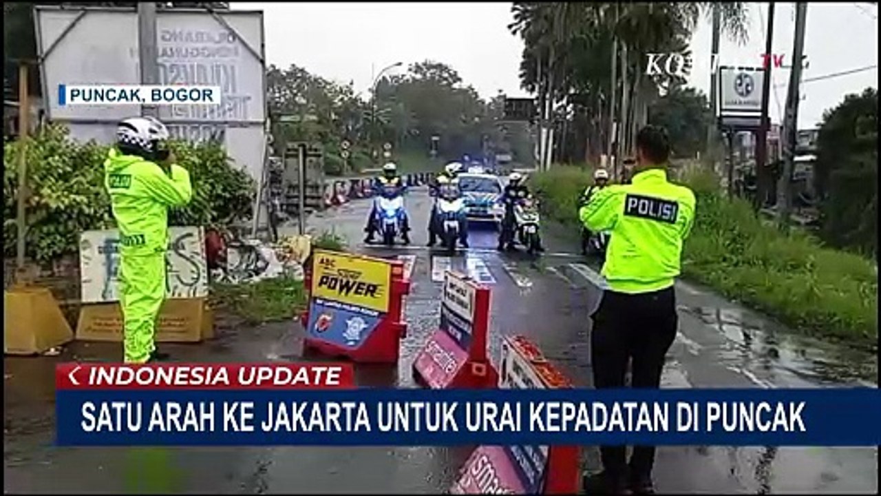 Urai Kepadatan di Puncak, Satlantas Polres Bogor Berlakukan One Way Arah Jakarta - Video Dailymotion
