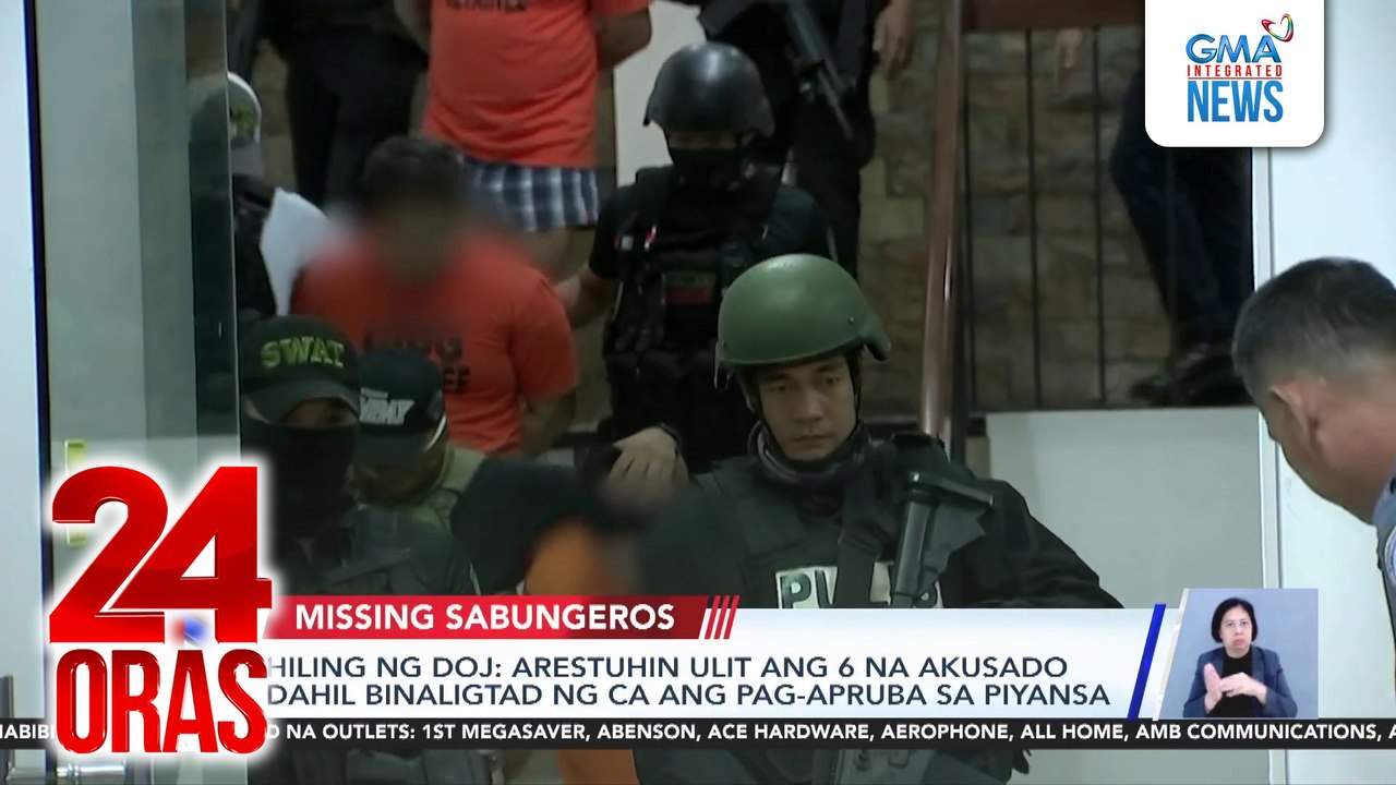 Hiling ng DOJ - Arestuhin ulit ang 6 na akusado dahil binaligtad ng CA ...