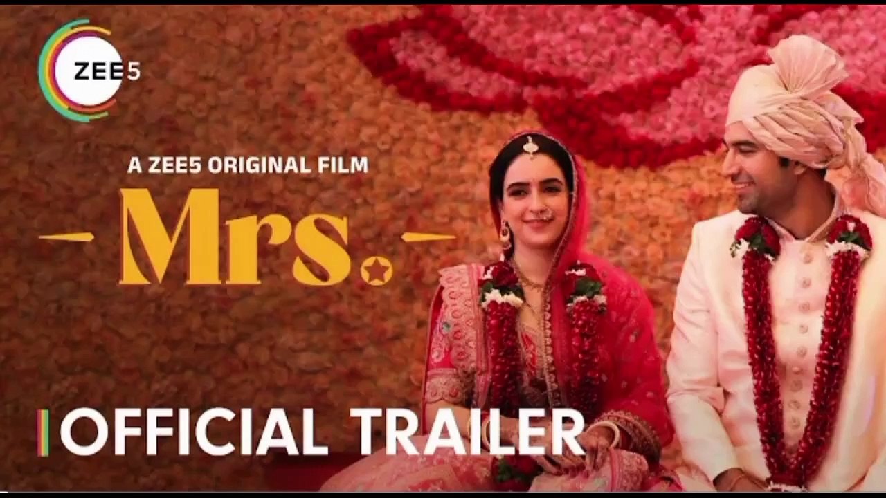 Mrs. | Official Trailer | A ZEE5 Original Film | Sanya Malhotra, Nishant Dahiya | Premieres 7th ...