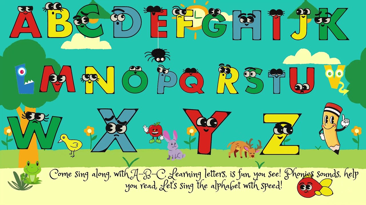 Come sing along, with A-B-C, Learning letters, is fun, you see! Phonics ...
