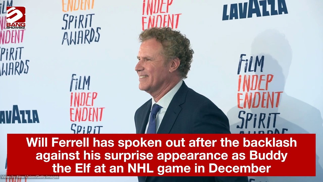 Will Ferrell has spoken out after the backlash against his surprise ...