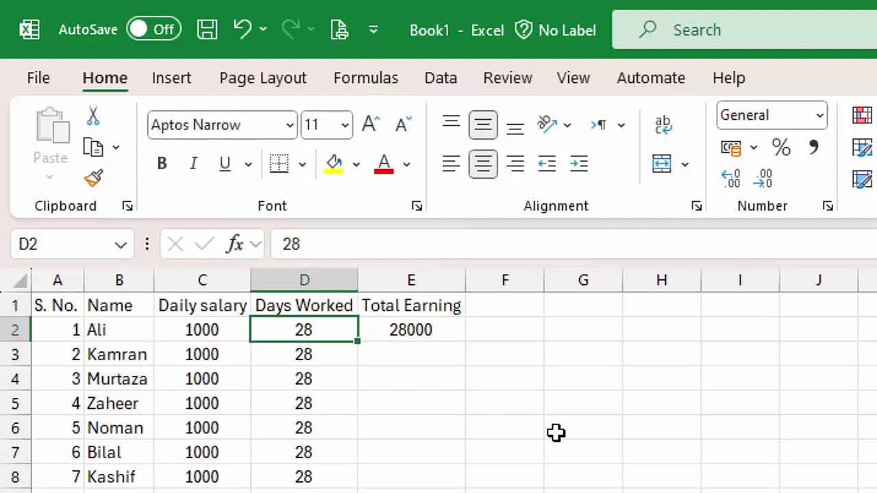 Basic Functions for Beginners | Microsoft Excel Tutorial | LECTURE # 03 ...