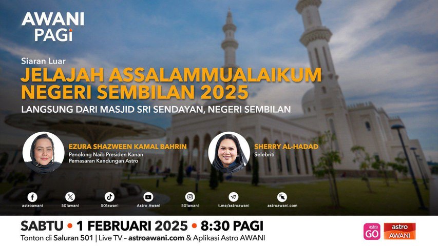 AWANI Pagi: Jelajah Assalammualaikum Negeri Sembilan 2025 | Astro Awani