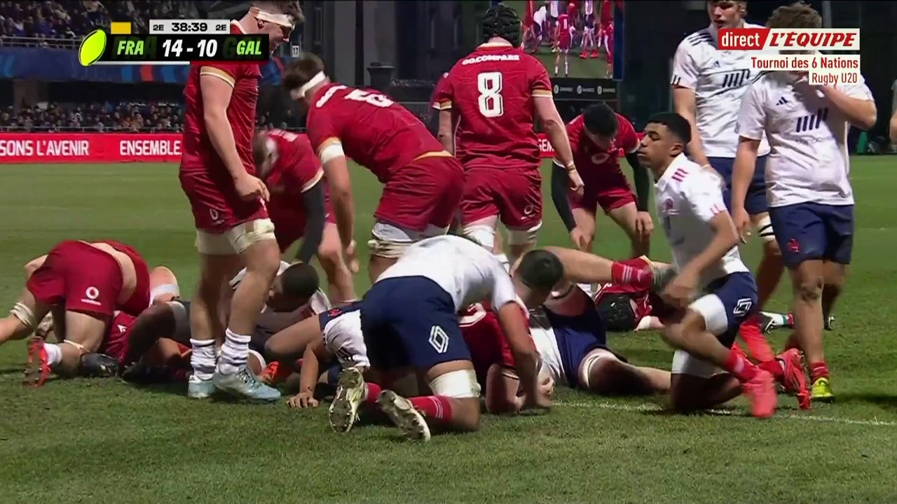 Le replay de France - Pays de Galles - Rugby - Tournoi des 6 Nations U20 - Vidéo Dailymotion