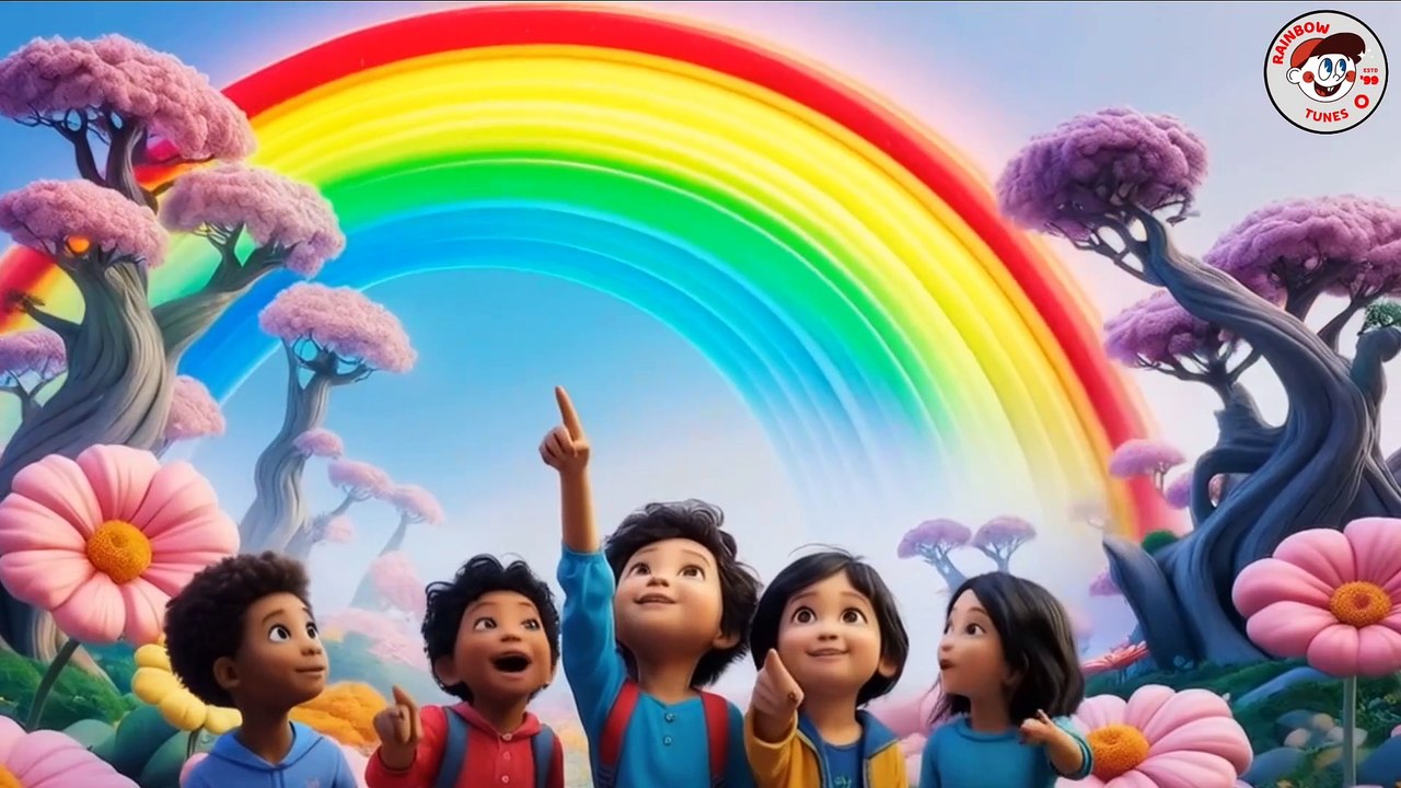 The Colors of the Rainbow | Fun Kids Song | Learn Colors with Rainbow ...