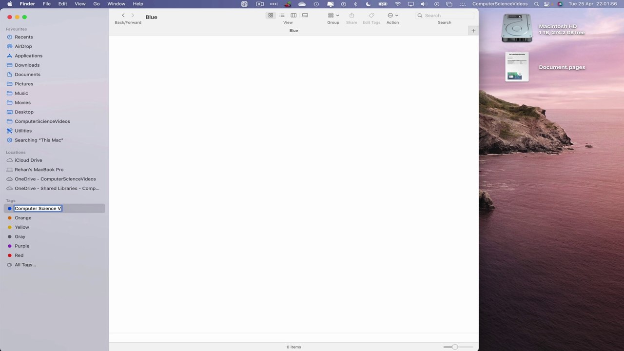 How to RENAME a Tag On the Finder Application Using a Mac - Basic Tutorial | New - video Dailymotion