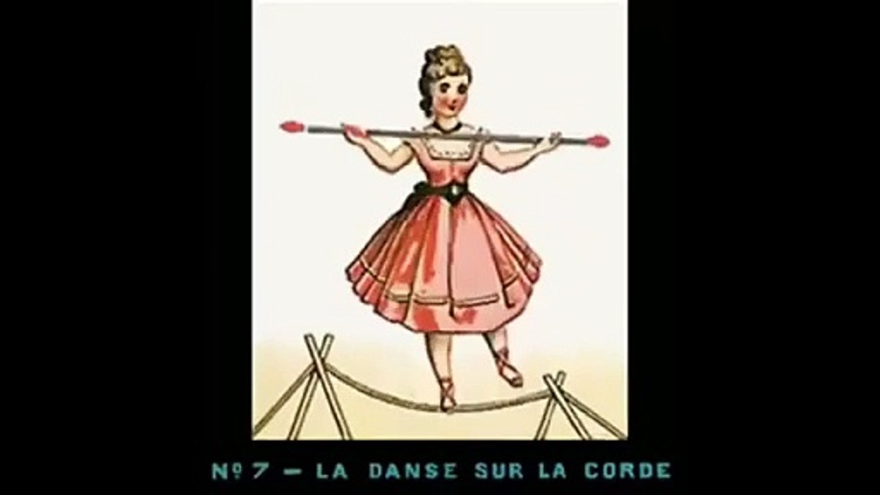 La danse sur la corde / Dancing on the Rope (1878) - Émile Reynaud ...