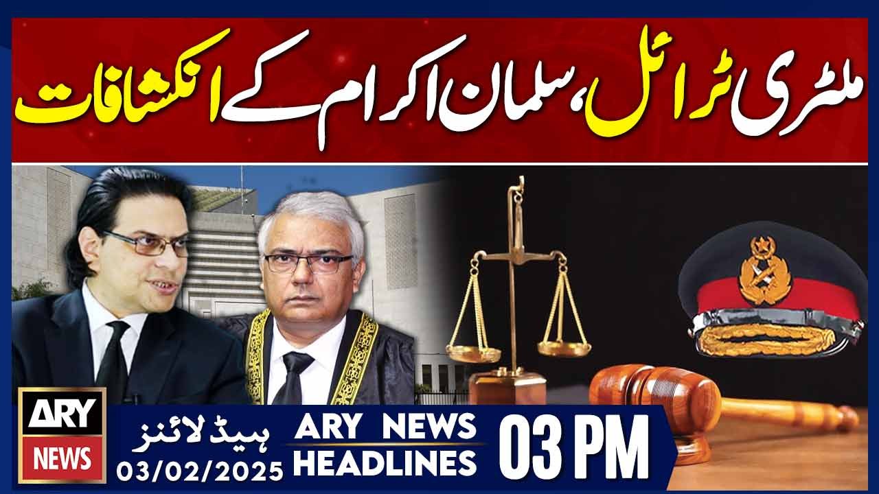 Prime Time Headlines - ARY News 3 PM Headlines | 3rd FEB 2025 - video ...
