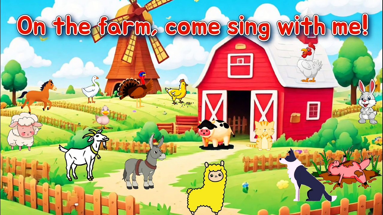 What Can You See on the Farm? | Fun Farm Animal Sounds Song for Kids ...