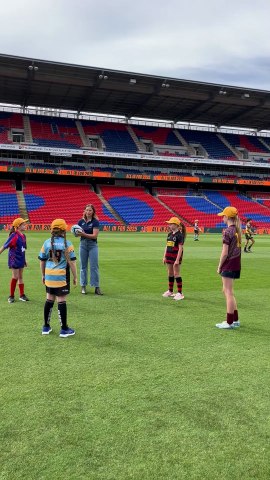 Wallaroos halfback Layne Morgan at McDonald Jones Stadium | February 4 ...