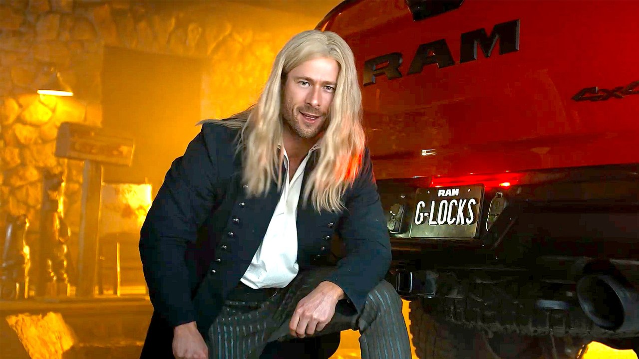 Ram Trucks Super Bowl 2025 Commercial Tease with Glen Powell - video ...